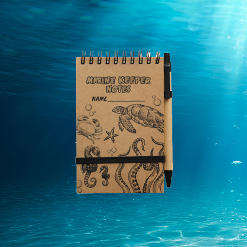 Marine Keeper Notebook – Oceana Marine Wildlife Adoption and Gift Center